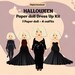 HALLOWEEN Stylebody Positive Printable Dress up Kit - Etsy