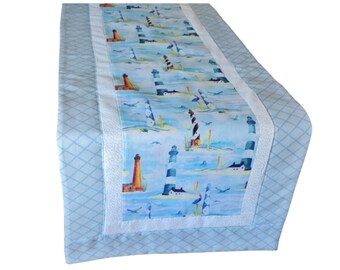 Sky Blue Table Runner - Etsy