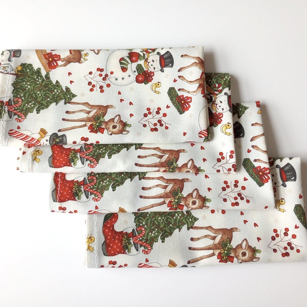 Snowman Napkin - Etsy