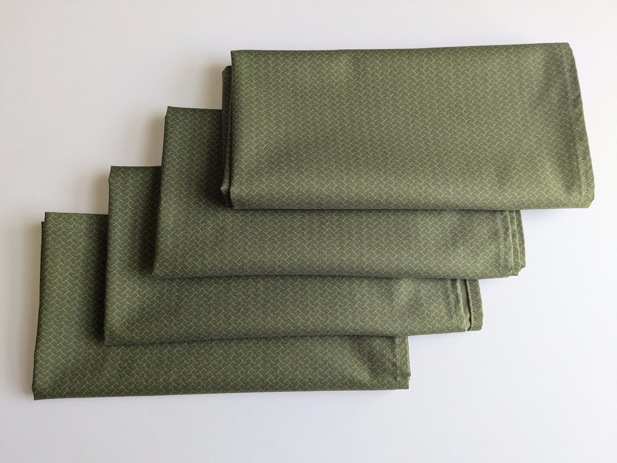 Olive Green Dining Napkins Dining Cloth Napkins Cotton Table Napkins ...