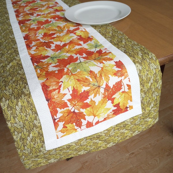 Leaf Table Runner - Etsy