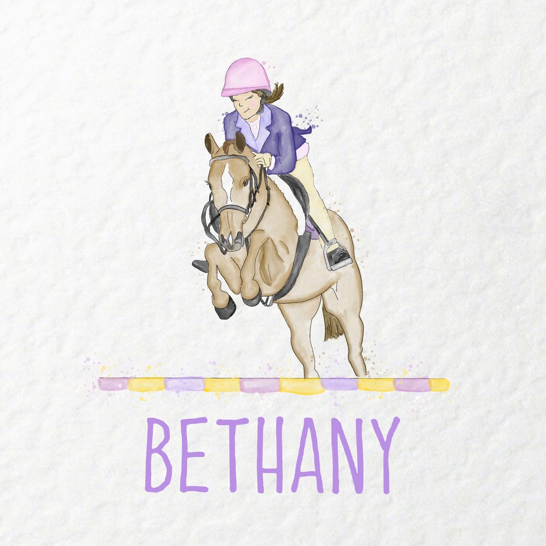 Pony Card / Personalised Pony Card / Pony Birthday Card / Horse Card ...