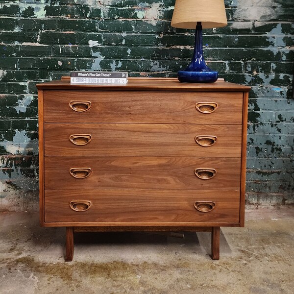 Walnut Dresser - Etsy