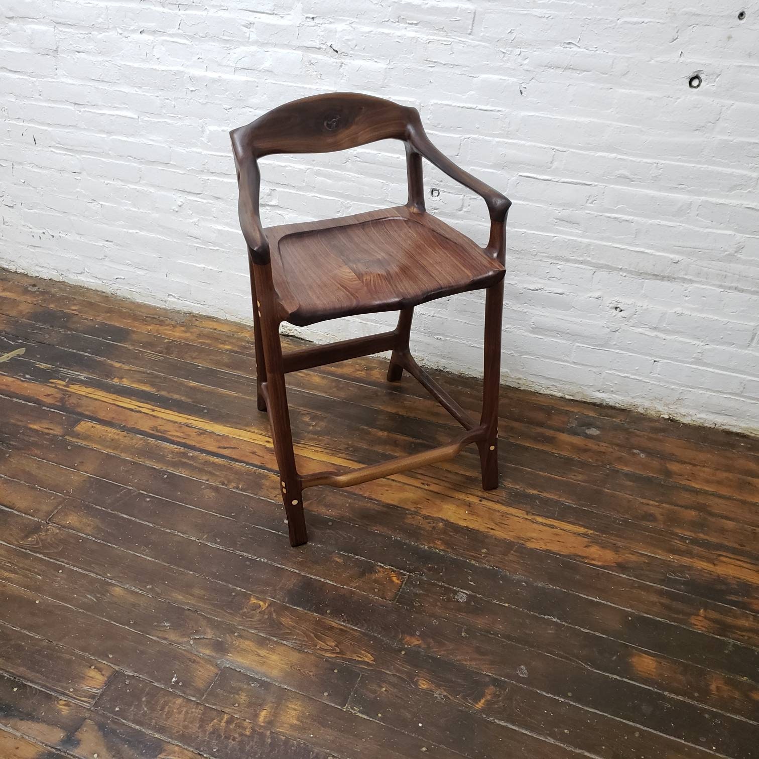 Sculpted Bar Stool - Etsy