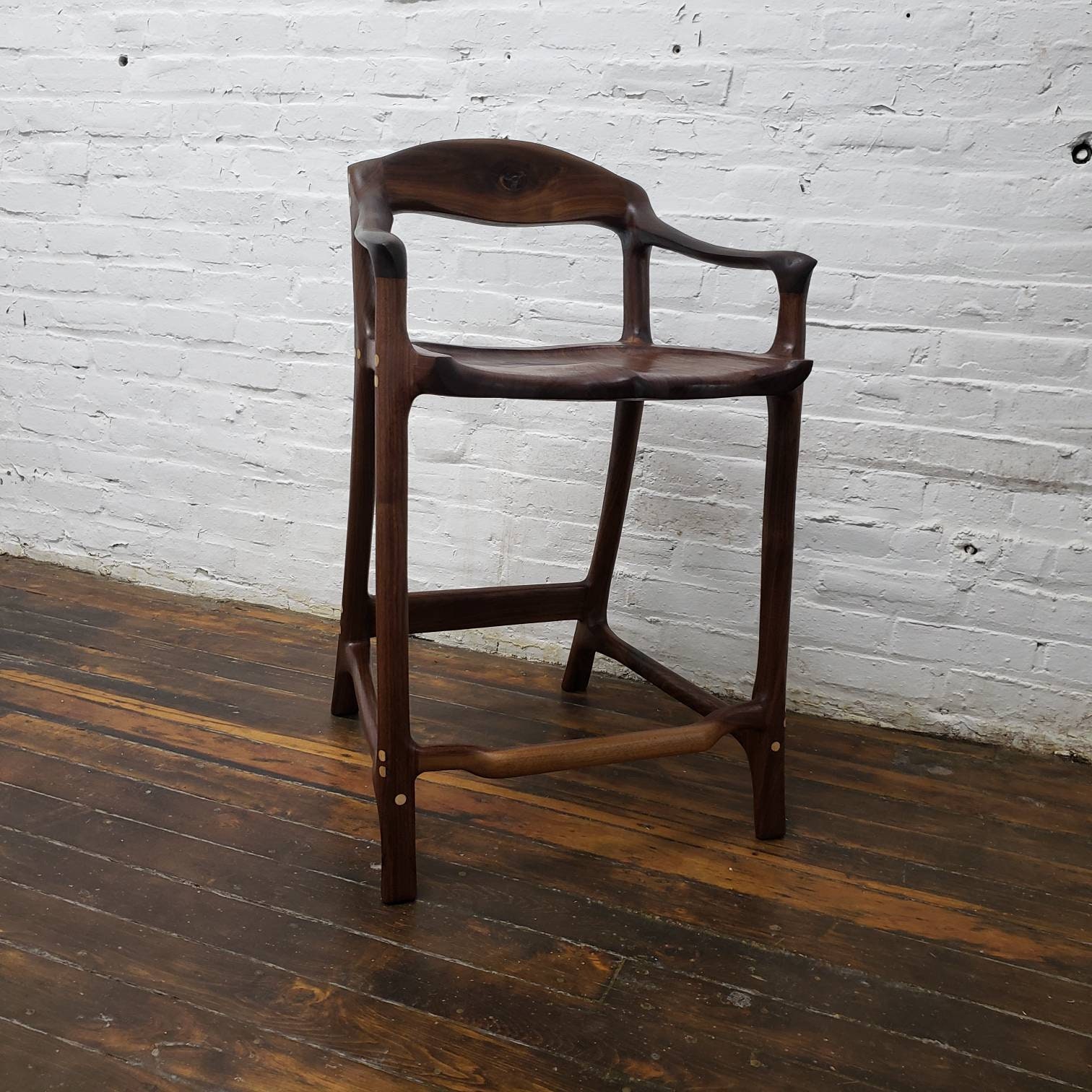 Sculpted Bar Stool - Etsy