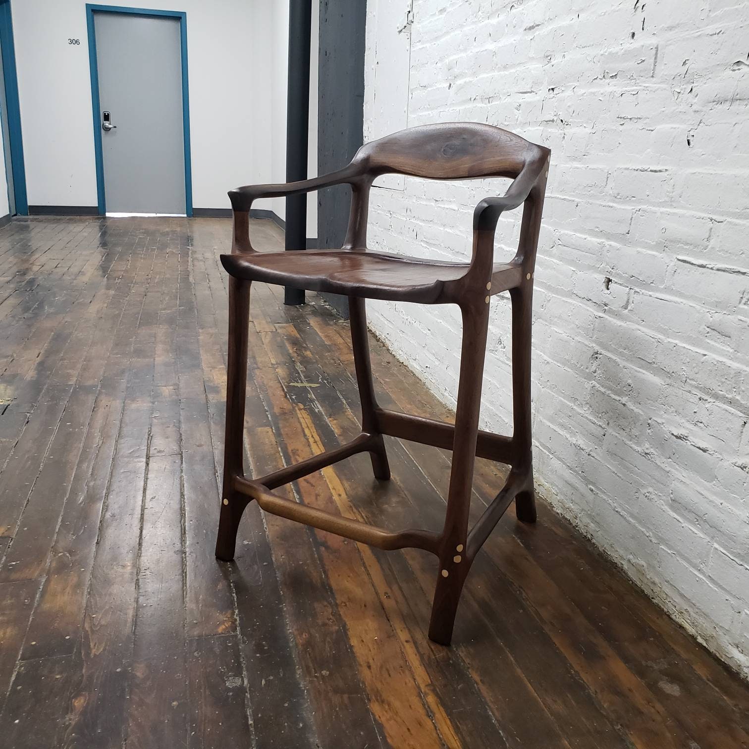 Sculpted Bar Stool - Etsy