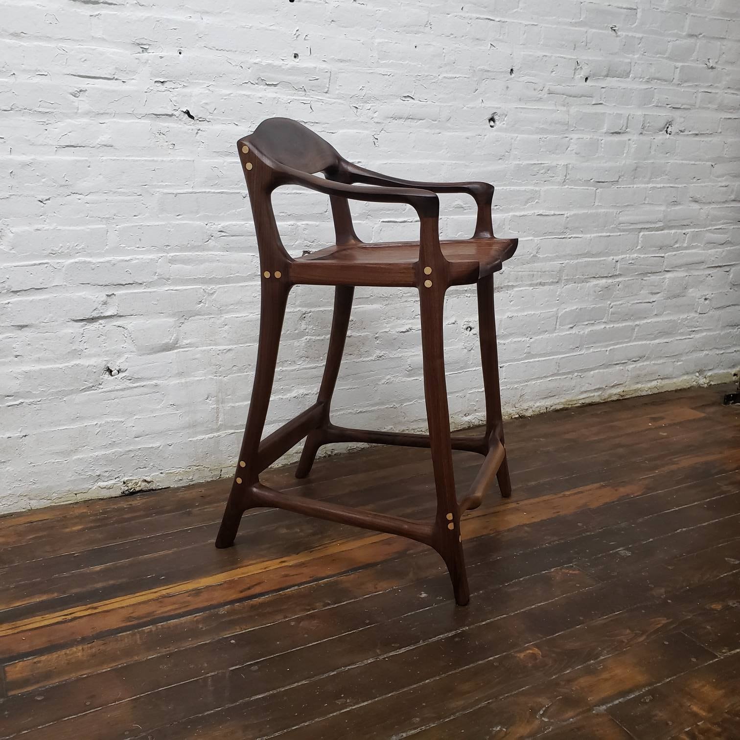 Sculpted Bar Stool - Etsy