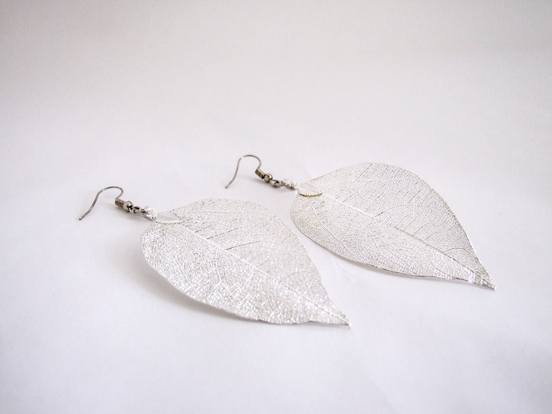 Handcrafted, Artisanal Leave Earrings - Etsy
