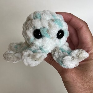 Small Speckled Octopus Amigurumi Stuffie Cute Stuffed Animal - Etsy