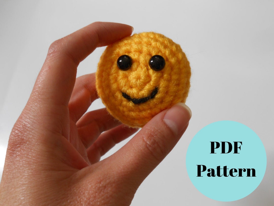 PATTERN ONLY - Funny Faces Amigurumi Crochet Pattern, PDF Digital ...