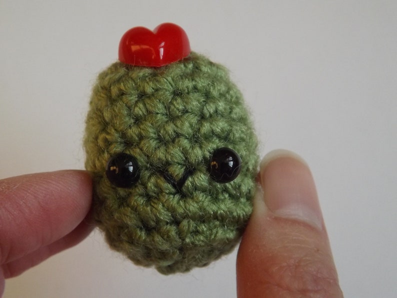 Tiny Olive Plush, Cute Olive Plushie, Small Stuffed Animal Olive Plush ...