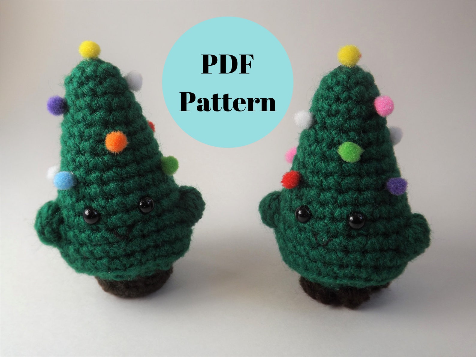 PATTERN ONLY No-sew Christmas Cheer Tree Amigurumi Crochet - Etsy