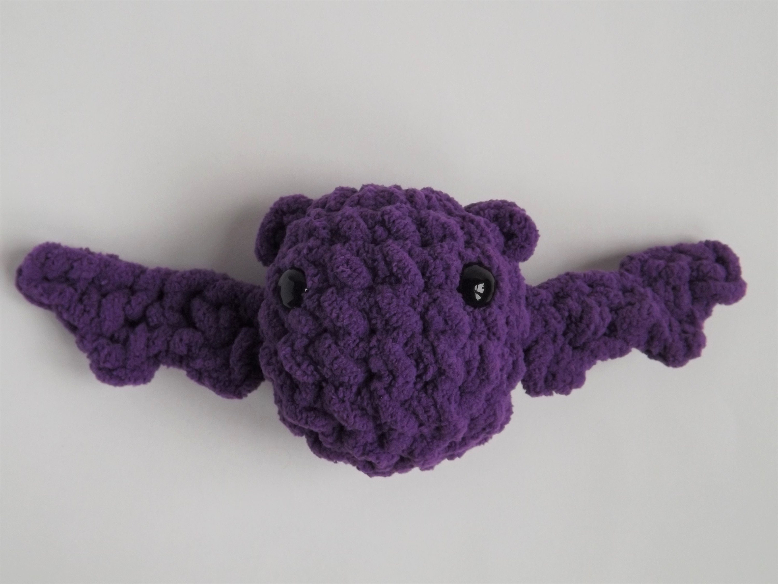 Halloween Bat Amigurumi Stuffie Small Stuffed Animal Bat | Etsy