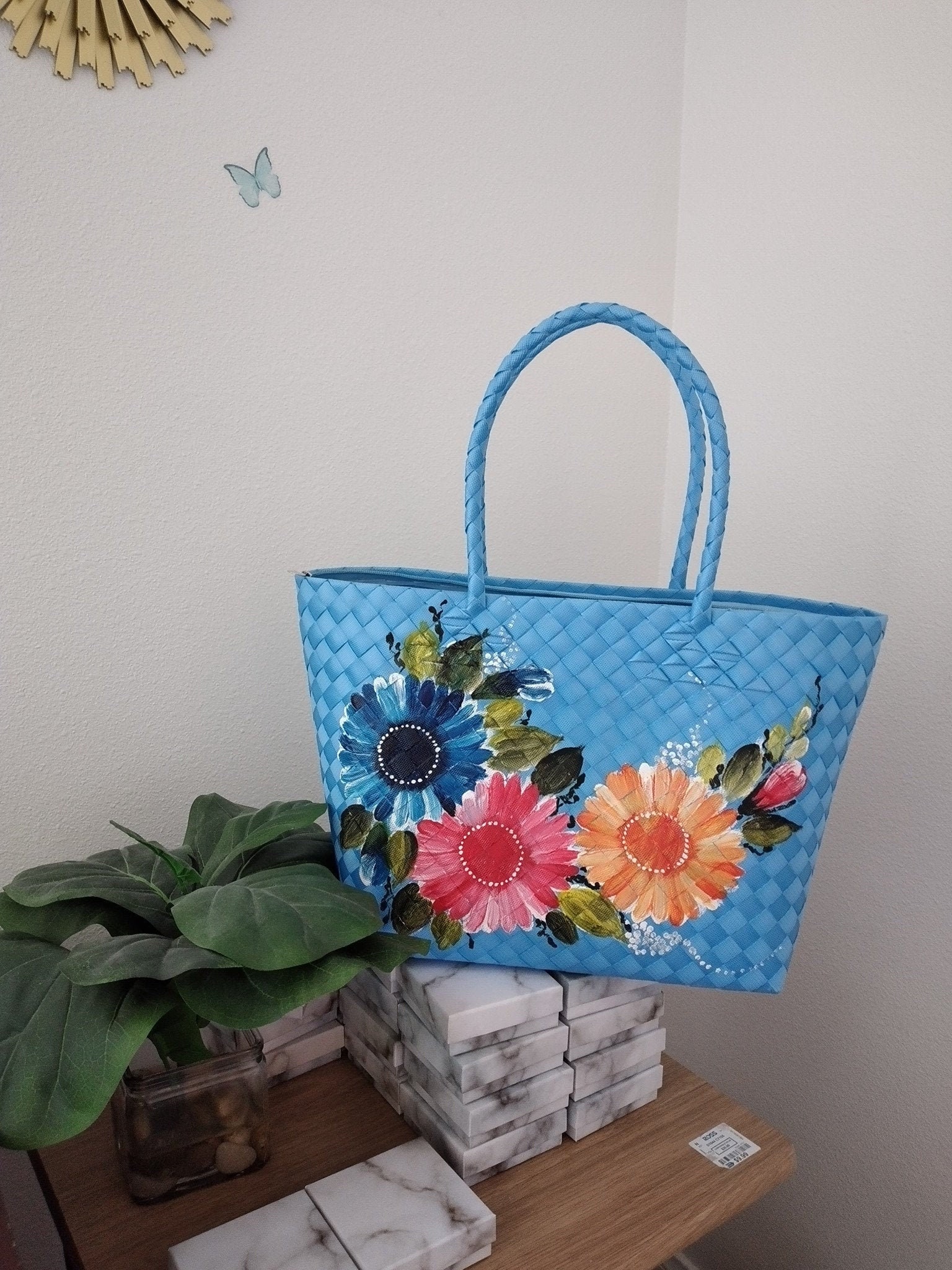 Handmade Bayong Bag Philippines Bag Hand painted Bag Bayong | Etsy