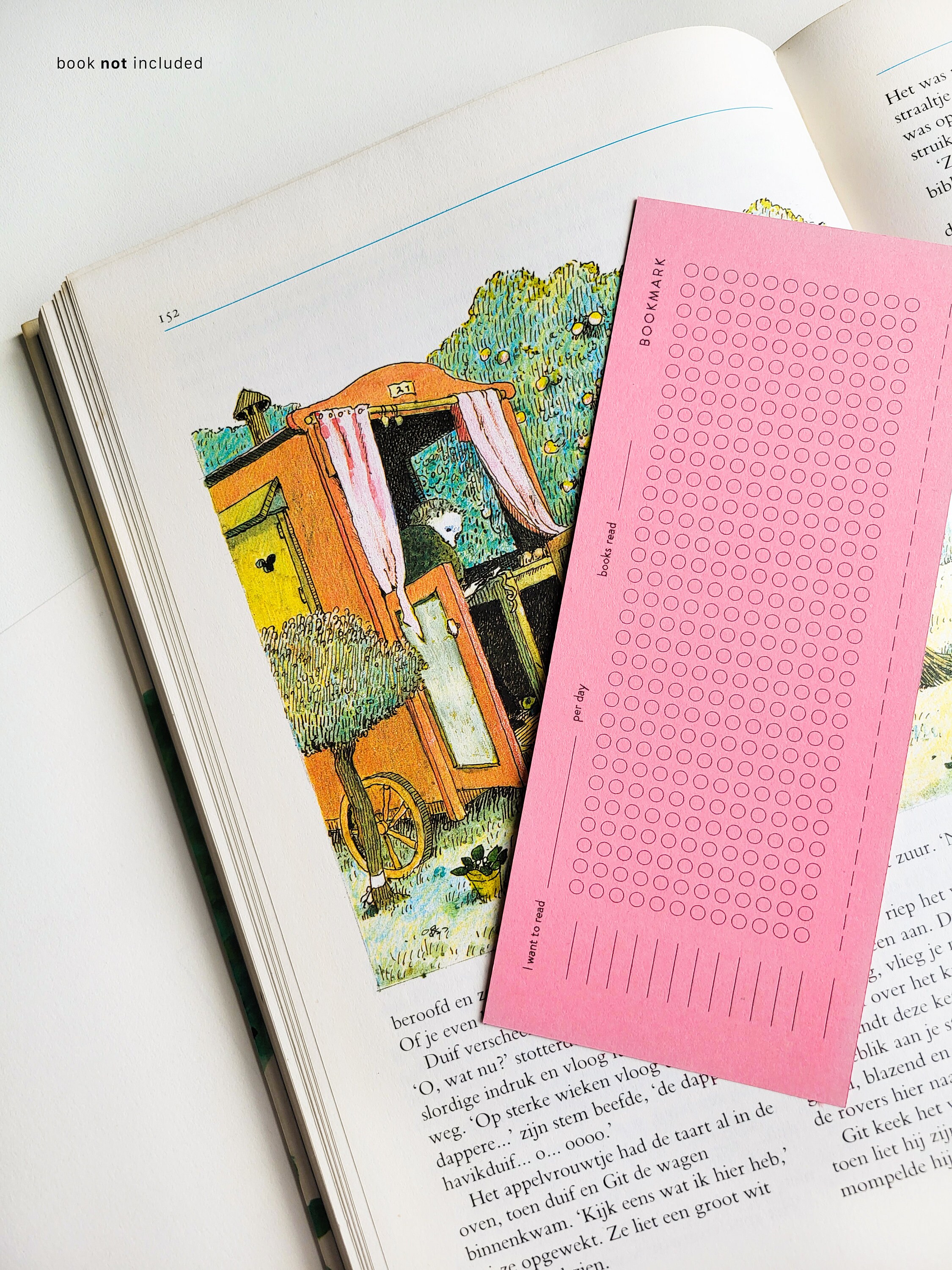 Minimalist Daily Reading Habit Tracker Bookmark - Etsy