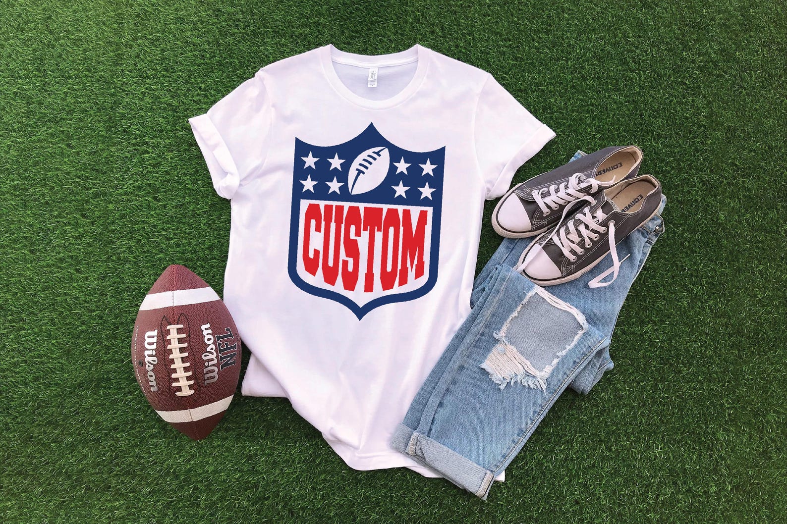 Football Logo | Custom | SVG | PNG | Sublimation | Hoodie | Shirt | Cut ...