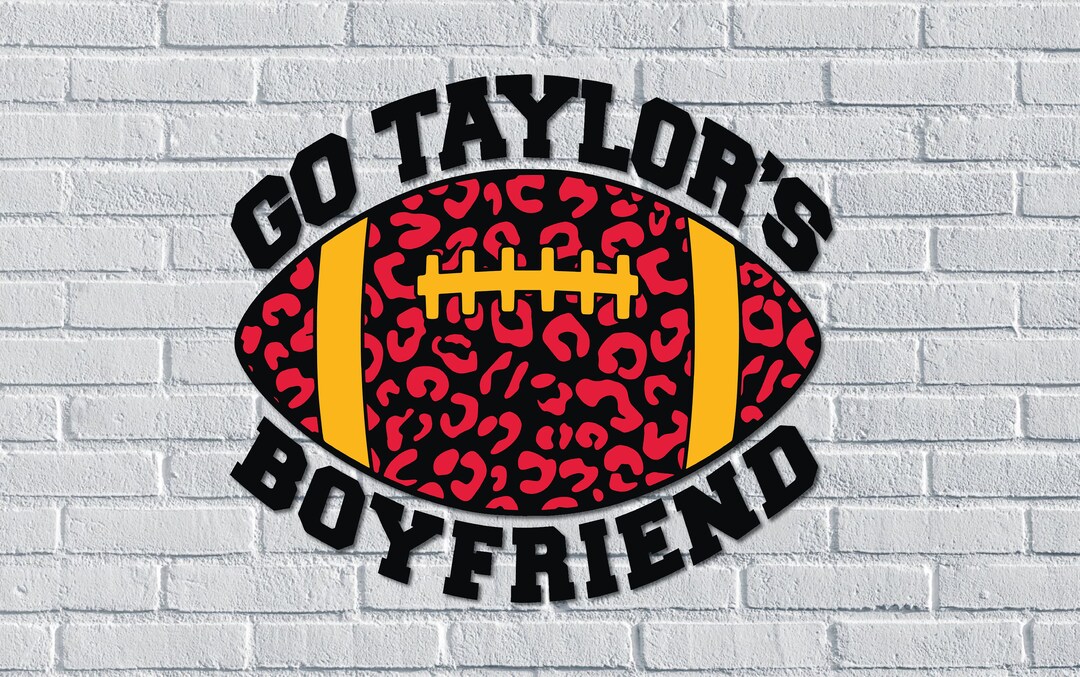 Go Taylor's Boyfriend Football Instant Download SVG PNG DXF Sublimation ...