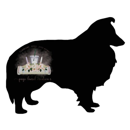 Sheltie SVG DXF PNG Jpeg Shetland Sheep Dog Mandala | Etsy