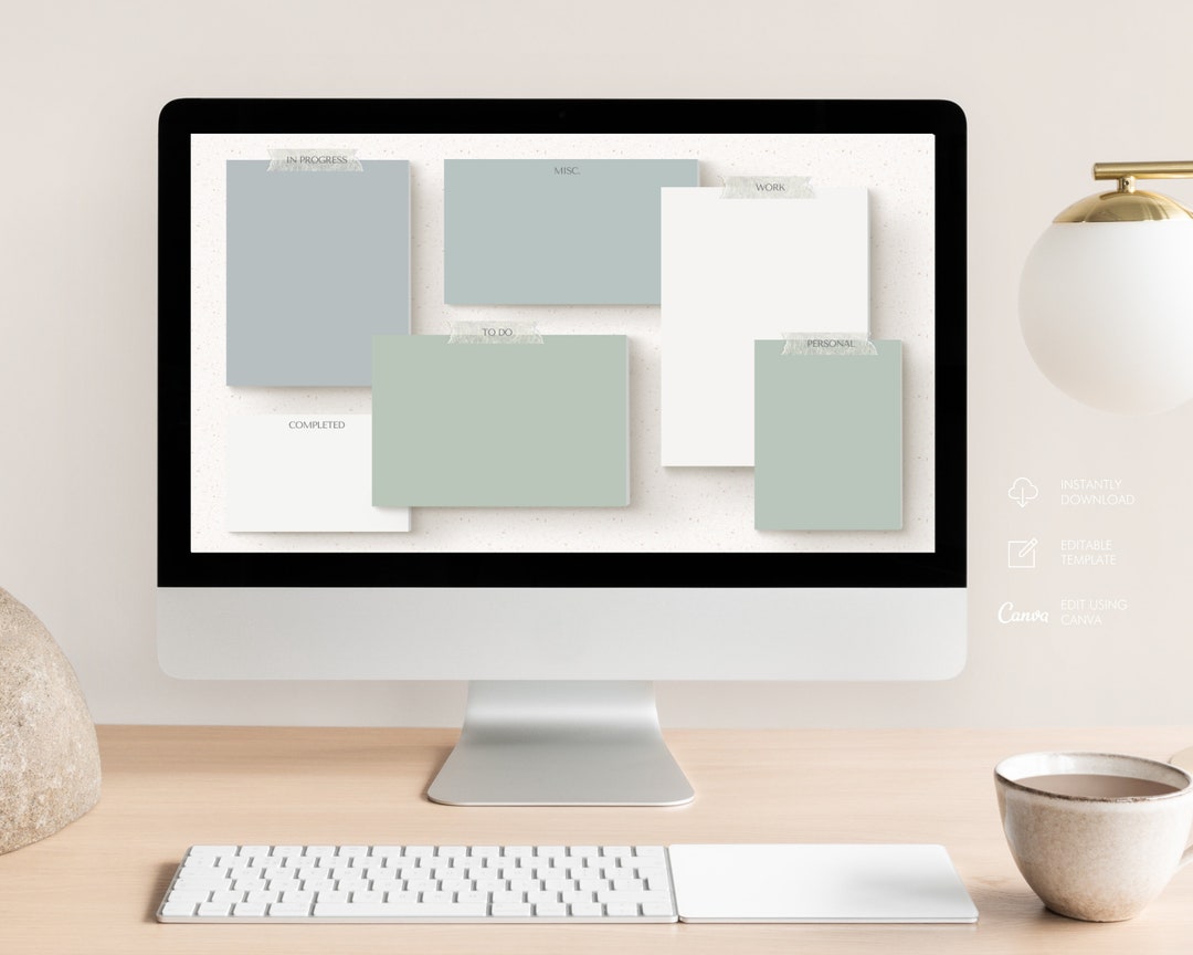 Customizable Desktop Wallpaper Organizer | Fresh - Etsy