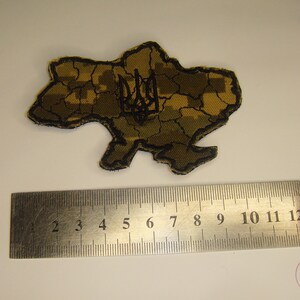 Ukraine Map Hook Patch With All Ukranian Regions and Embroidered Coat ...