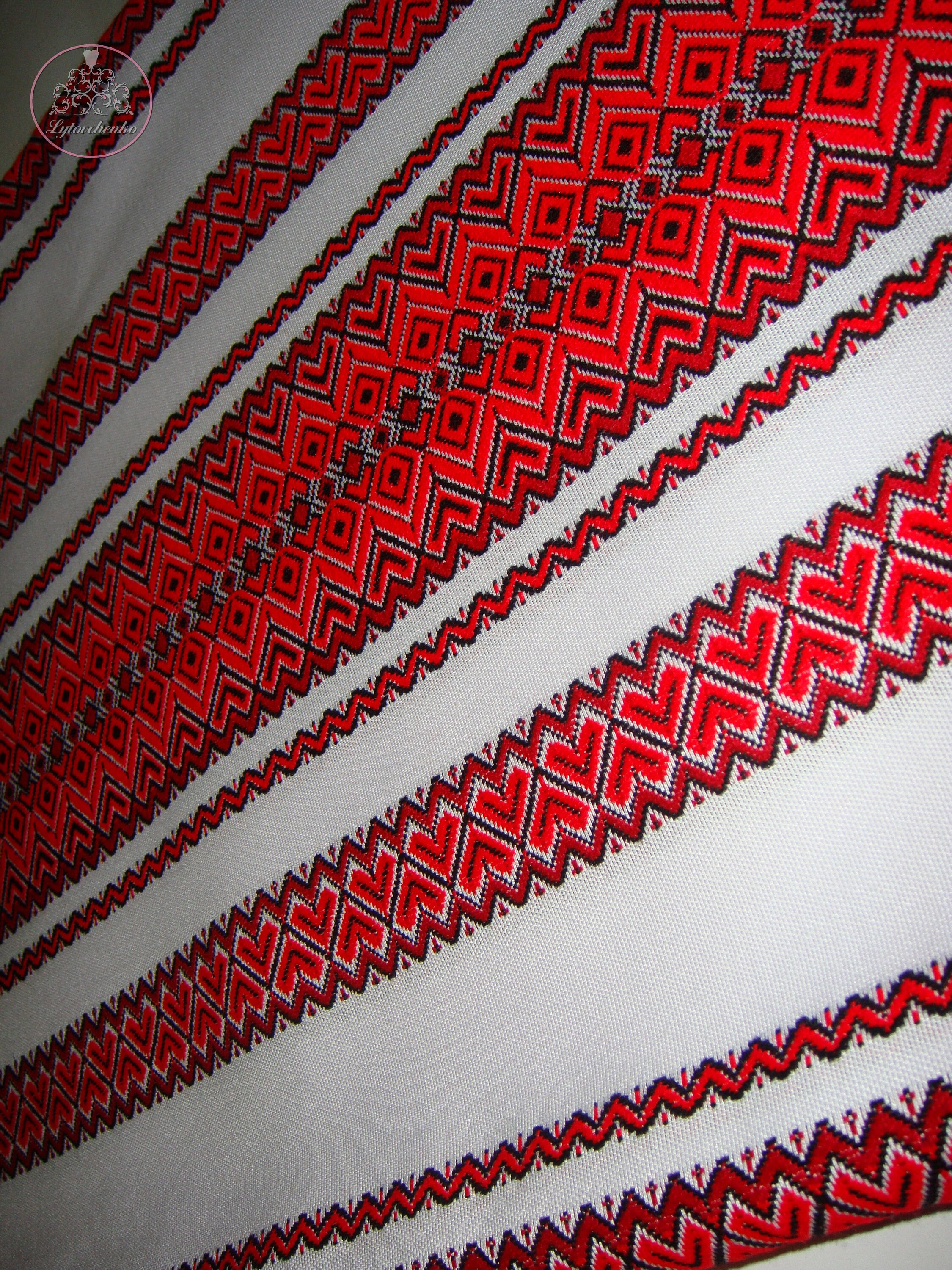 Ukrainian Traditional Tablecloth With Folk Embroidery - Kitchen Decor ...