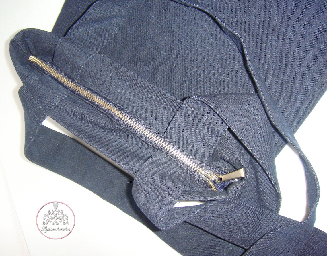 Denim Bag With Embroidered Girl, Designer Bag, Shopping Bag ...