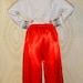 Ukrainian Red Sharovary for Boys. Cossack Style Pants for Children. - Etsy