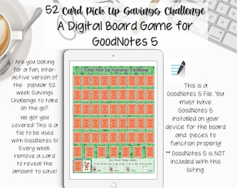 52 Card Pick Up - Etsy