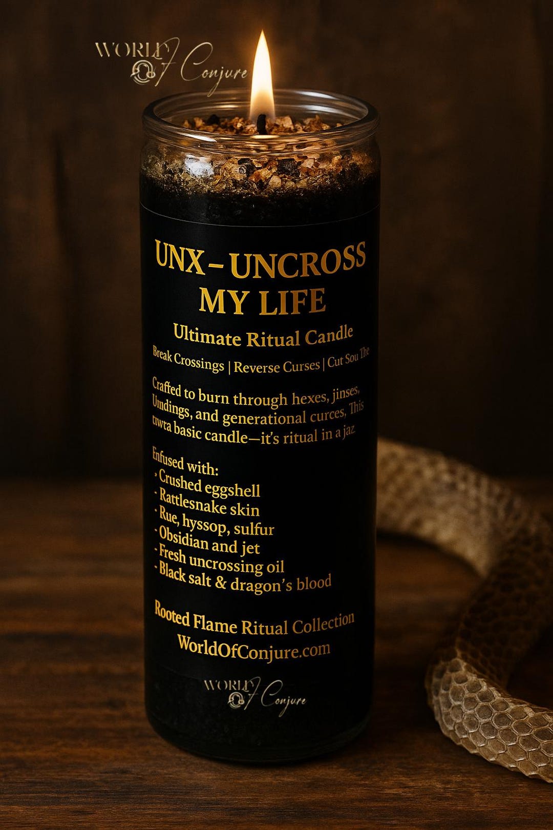 UNX Candle | Uncross My Life | Break Crossed Conditions | Cut Soul Ties ...