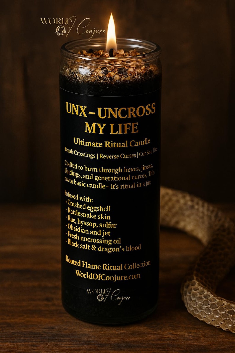 UNX Candle | Uncross My Life | Break Crossed Conditions | Cut Soul Ties ...