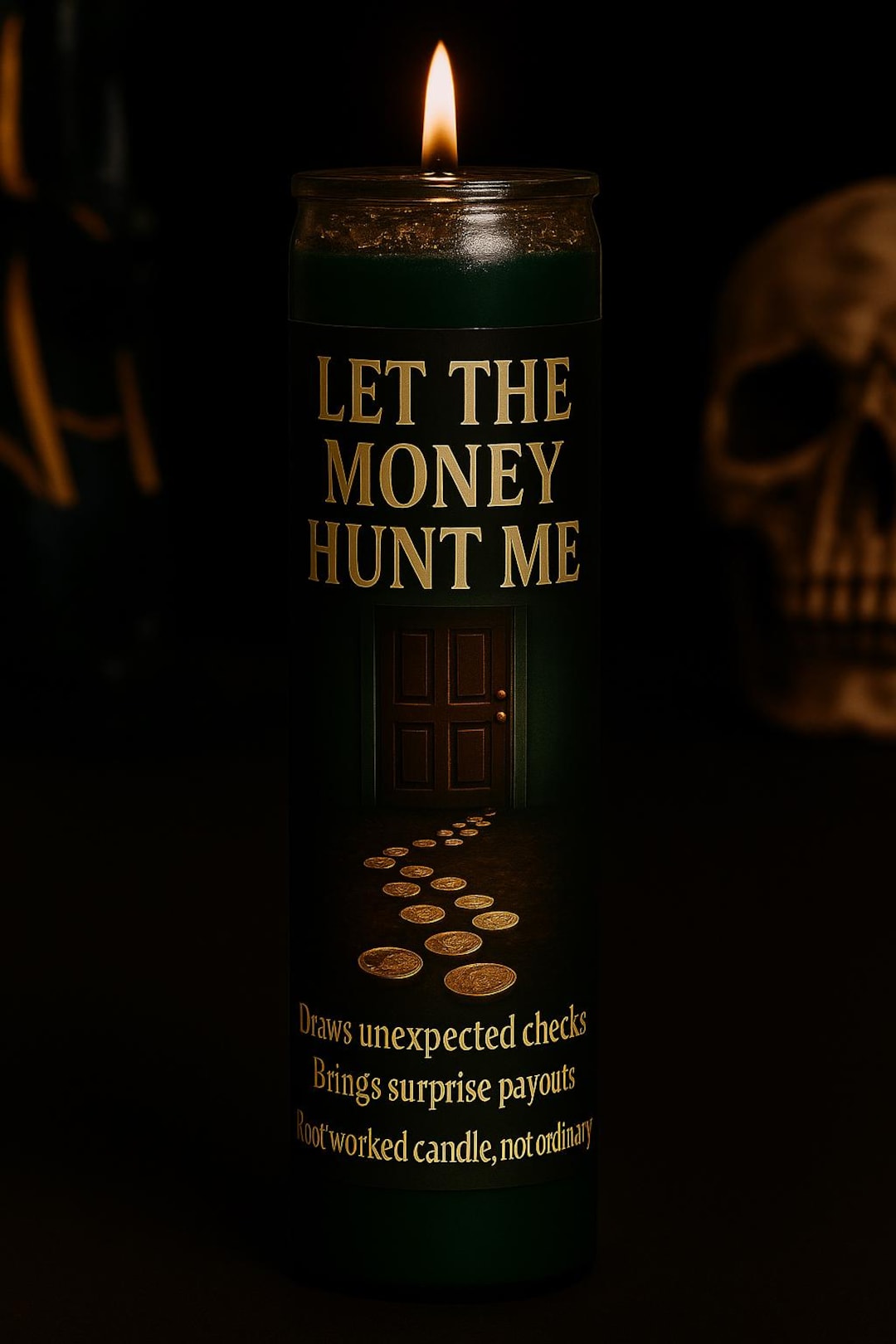 Let the Money Hunt Me Candle | Draw Money Fast | Unexpected Checks ...