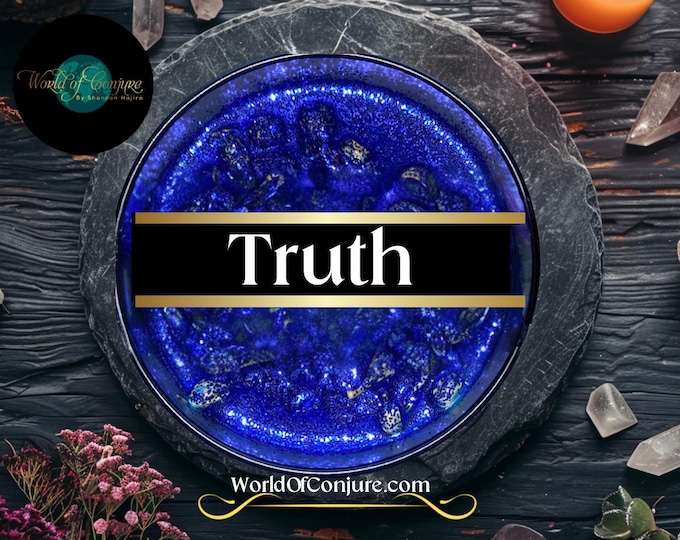 Truth Spell Candle Truth Seeking Spell Ritual Candle - Etsy