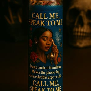 Call Me, Speak to Me Candle | Rootwork Spell Candle for Contact ...