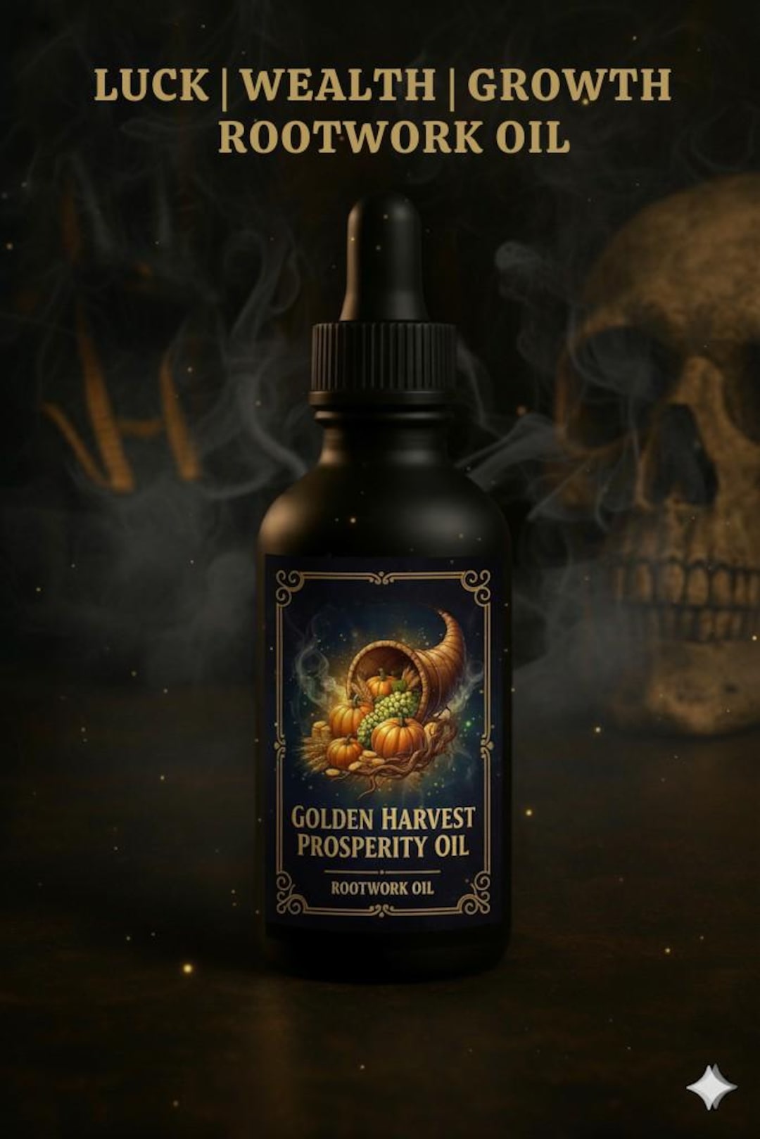 Golden Harvest Prosperity Oil | Luck | Wealth | Growth | Rootwork Oil ...