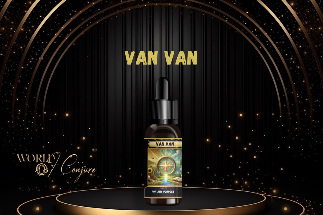 Van Van Oil | All Purpose | Good Luck, Protection, Road Opening, Clear ...