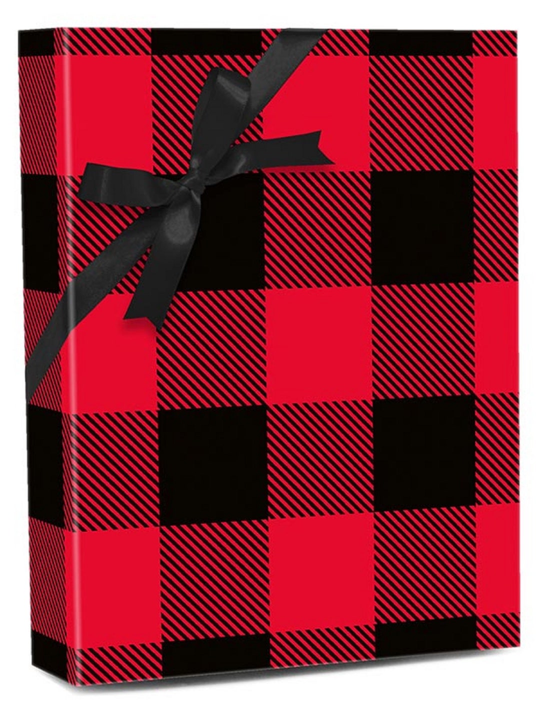 Buffalo Check Glossy Gift Wrapping Paper - Etsy