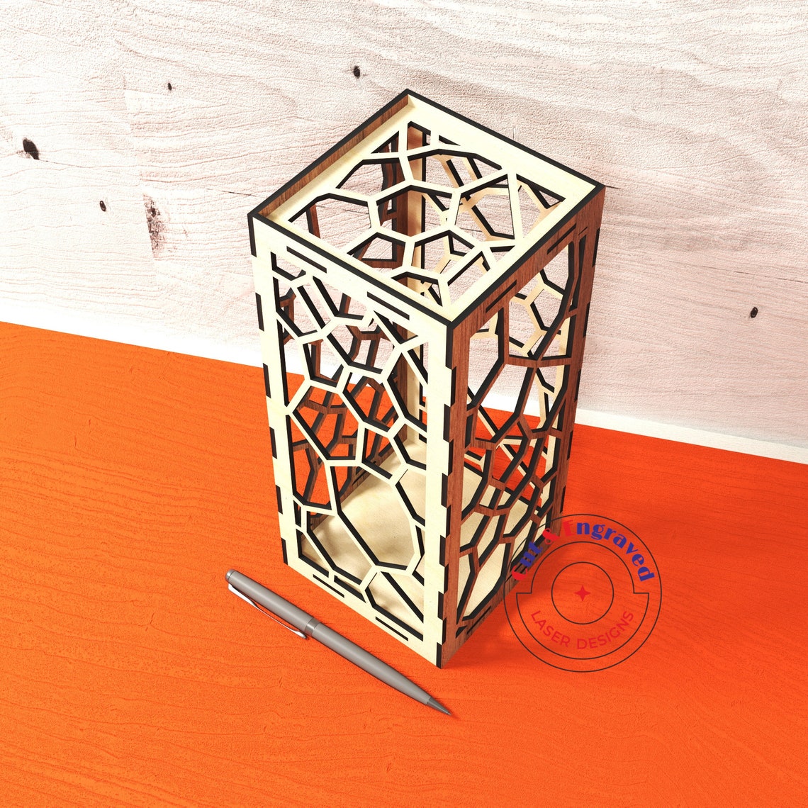 Decorative box file. Dxf svg vector files for Glowforge cnc | Etsy