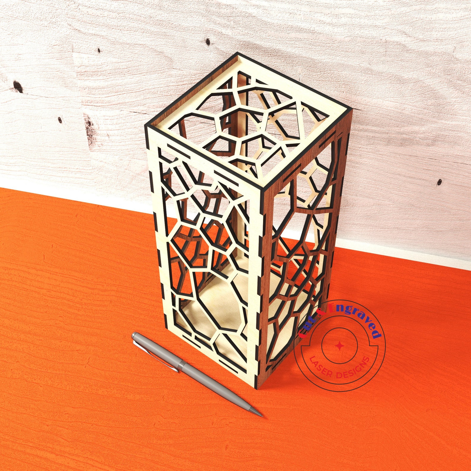 Decorative box file. Dxf svg vector files for Glowforge cnc | Etsy