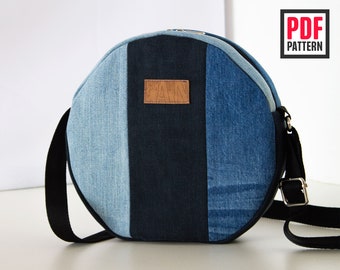 Round Bag Pattern | Etsy