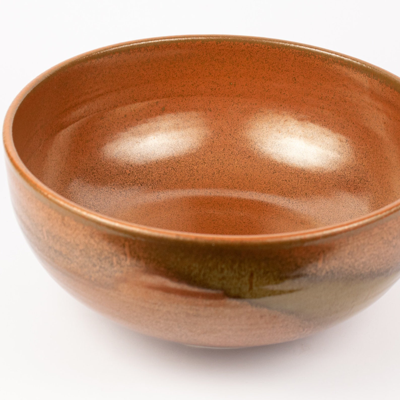 Stoneware Mixing Bowl, Ceramic Bowl, Red Color Bowl, Modern Pottery ...