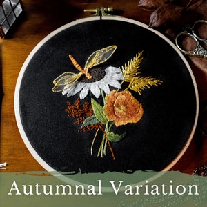 TWO Embroidery Patterns 2 PDF Patterns 2 Color Schemes - Etsy