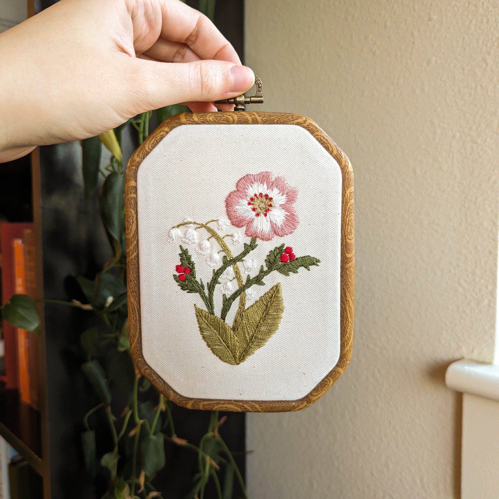 May Birth Flower Embroidery Pattern Digital Download PDF Beginner ...