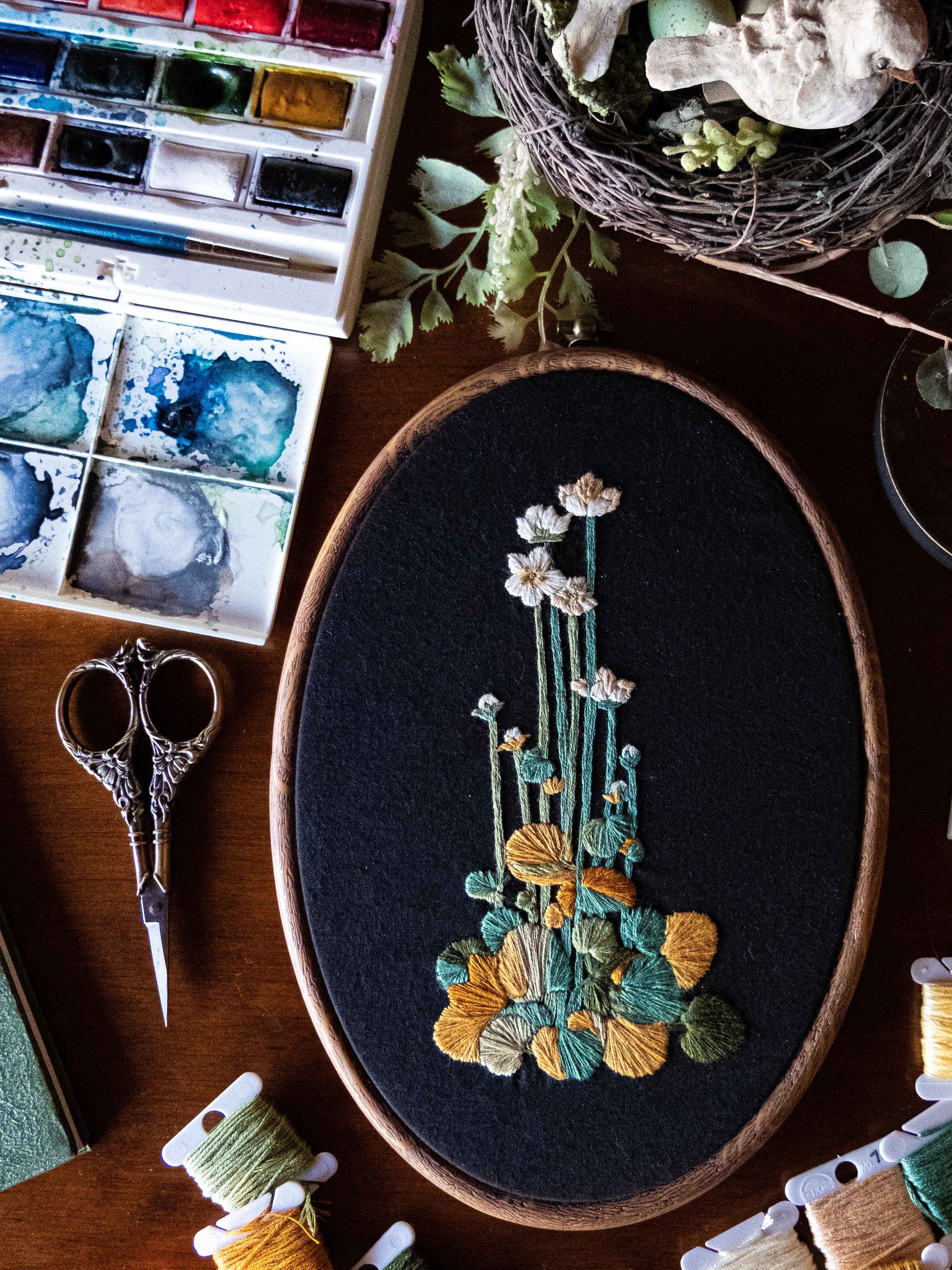 Hand Embroidery Pattern Digital Download PDF - Etsy