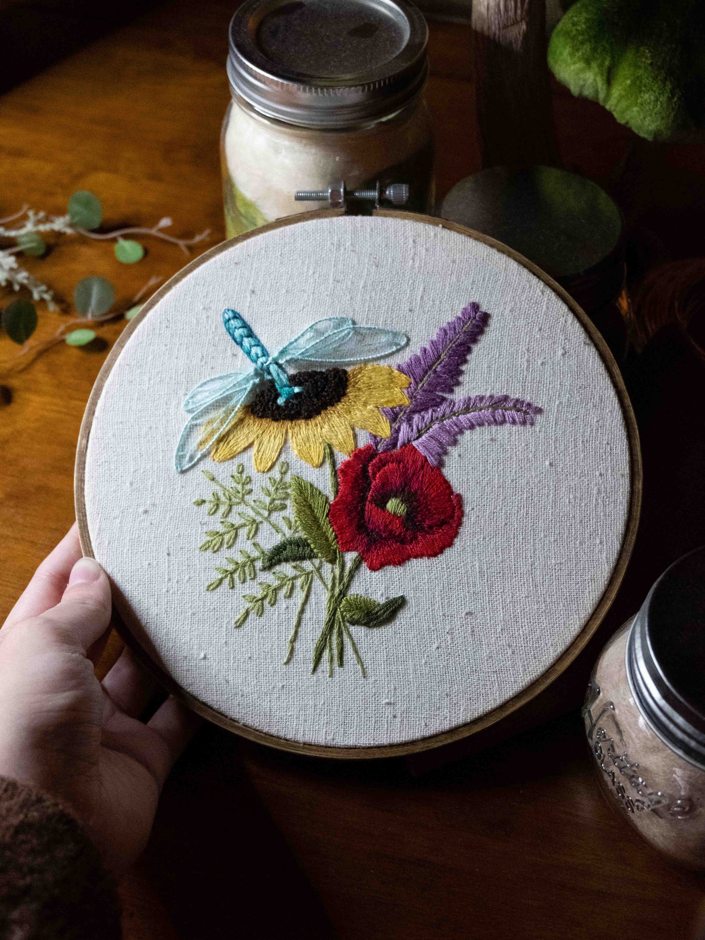 TWO Embroidery Patterns 2 PDF Patterns 2 Color Schemes - Etsy