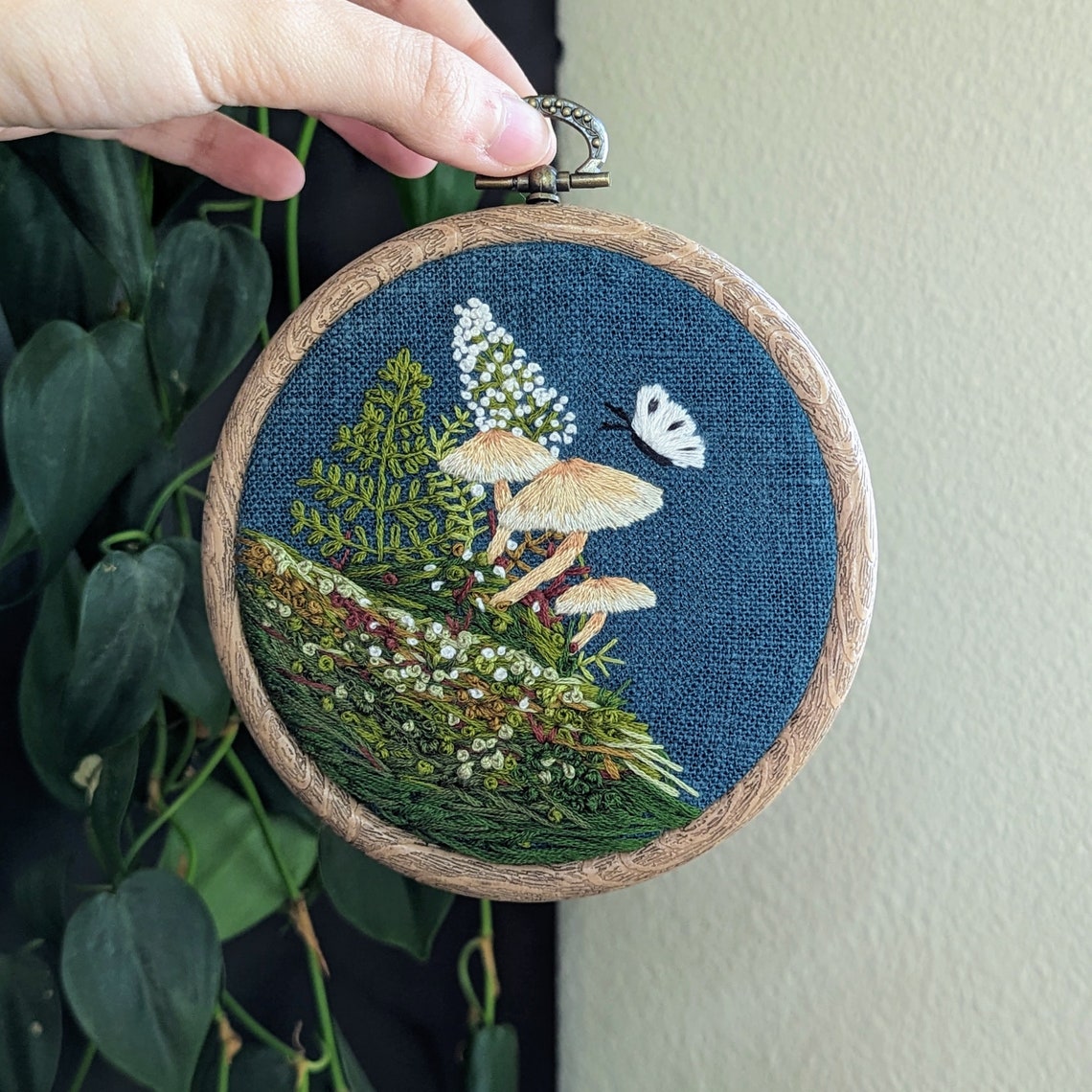 Mushroom Hand Embroidery Pattern - PDF Digital Download - Embroidery ...