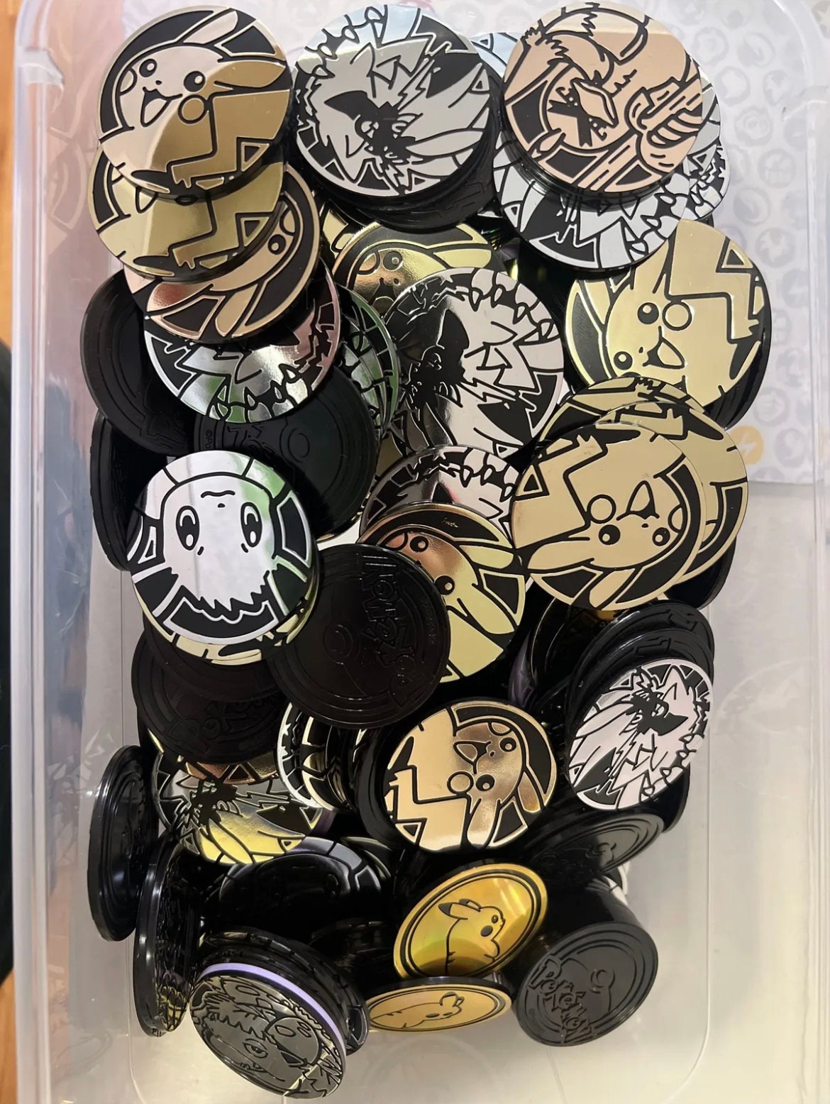 5x Pokemon Jumbo Coins - Official Coins - No Duplicates! - Etsy