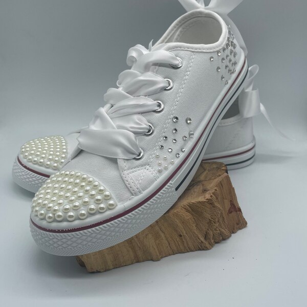 Wedding Trainers - Etsy UK