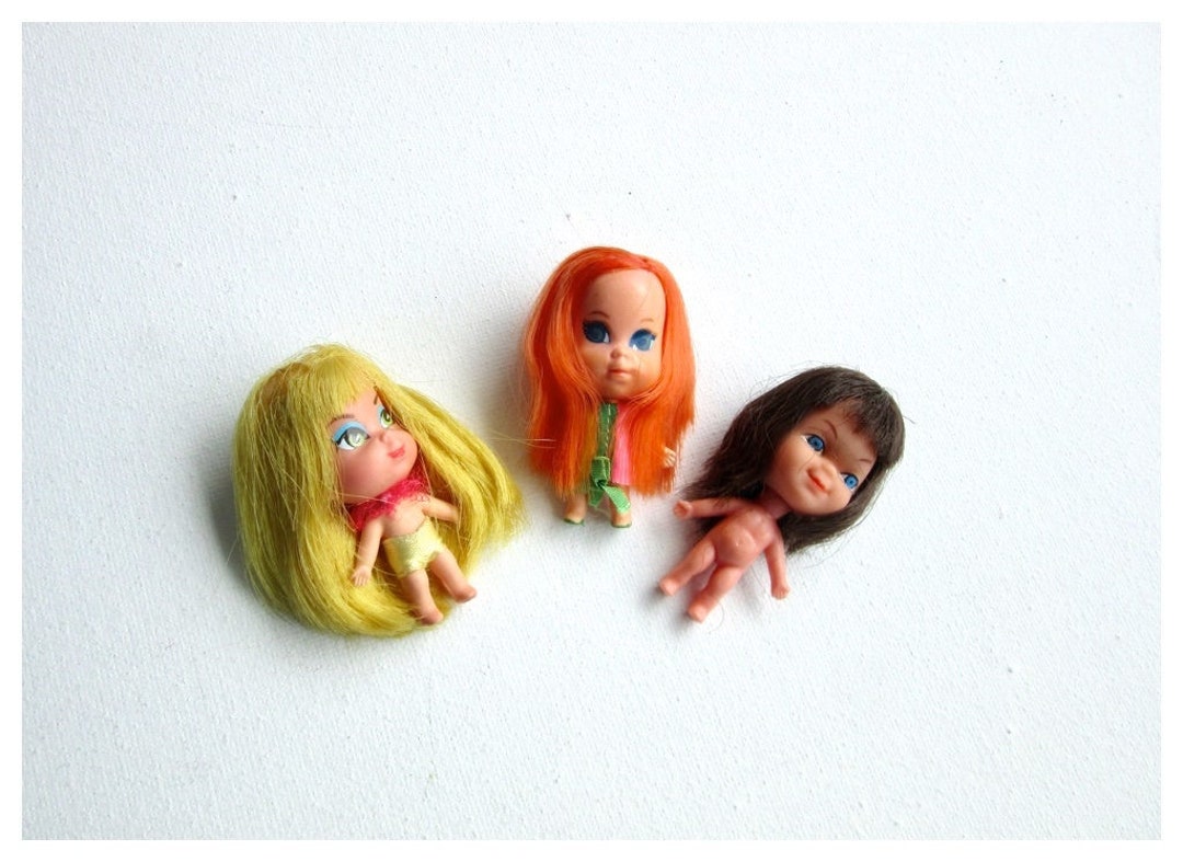 Three Liddle Kiddle 1960's Dolls Made in Hong Kong - Etsy Canada