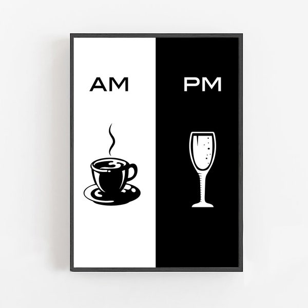 Am Pm Sign - Etsy