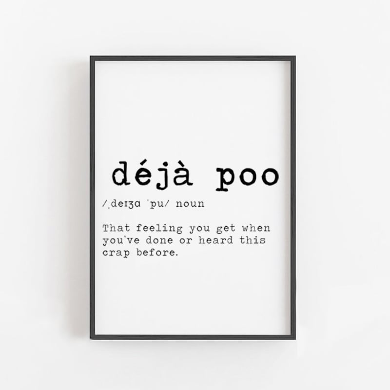 Deja Poo Definition - Etsy